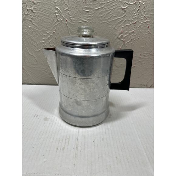 Comet | Kitchen | Vintage Comet 9 Cup Aluminum Percolator Coffee Pot ...